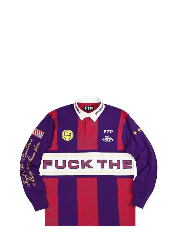 FTP Souvenir Rugby Shirt - Purple