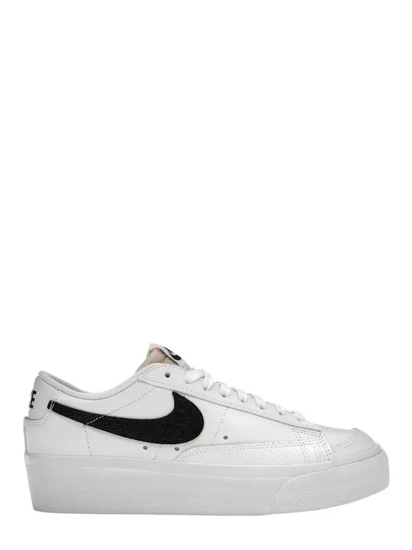 Nike Blazer Low Platform Stingray Sneakers - White/black/natural