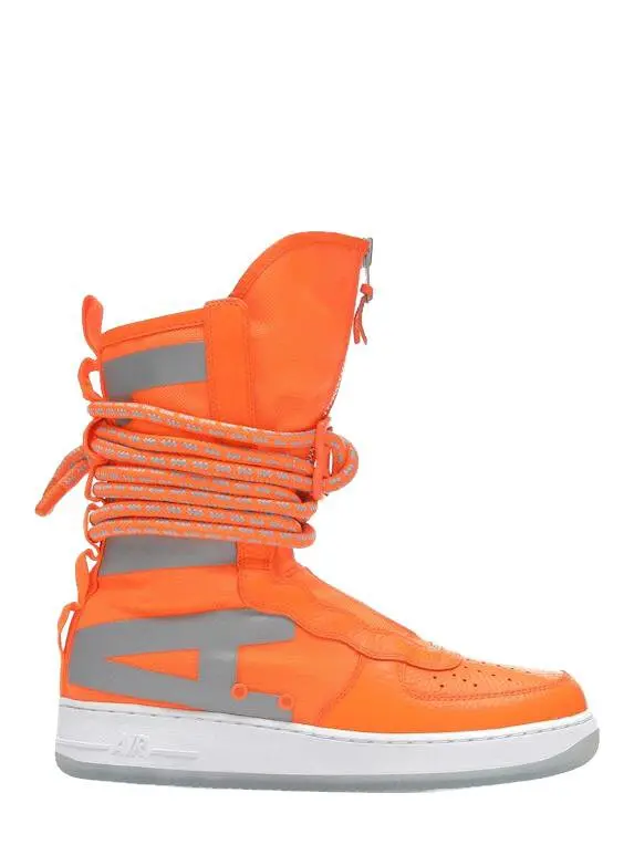 Nike Sf Air Force 1 High - Total Orange/white