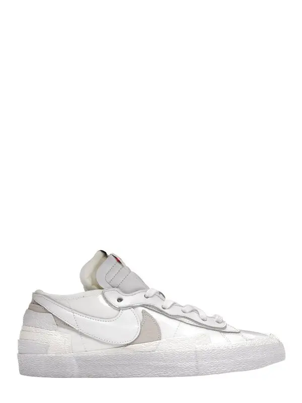 Nike Blazer Low Sacai Patent Leather - White/sail