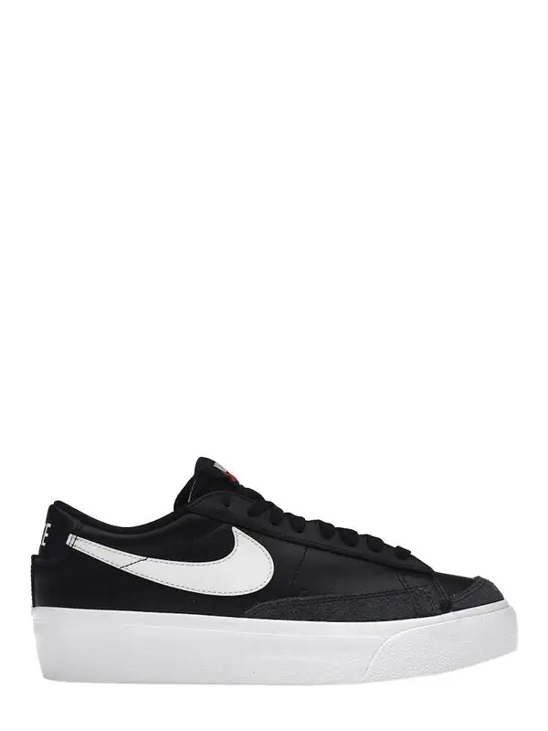 Nike Blazer Low Platform Sneakers - Black