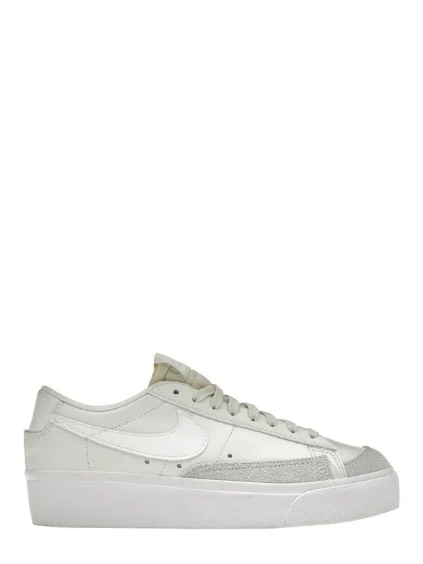 Nike Blazer Low Platform Sneakers - Barely Green/white