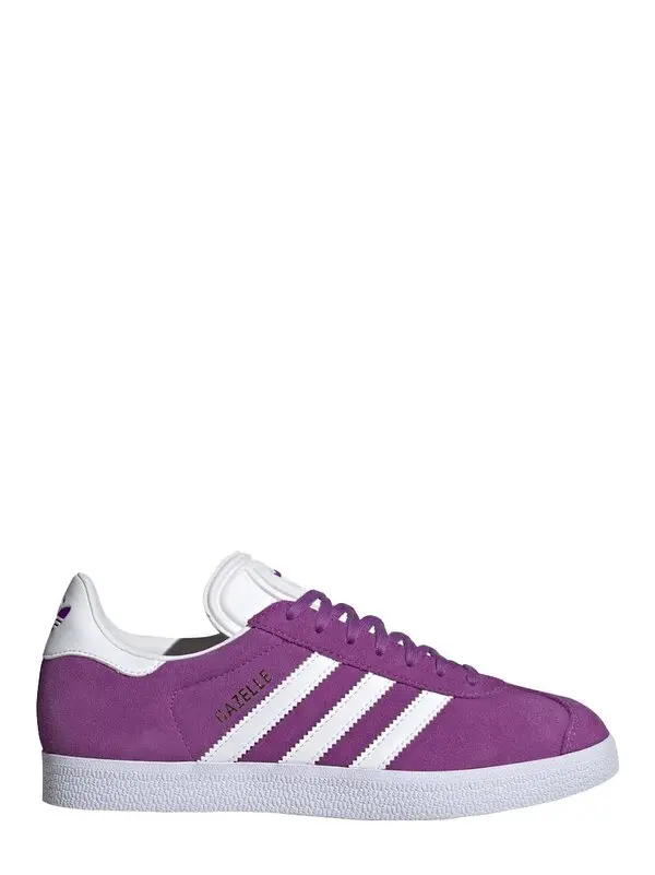 Adidas Gazelle Sneakers - Shock Purple/cloud White/gold Metallic