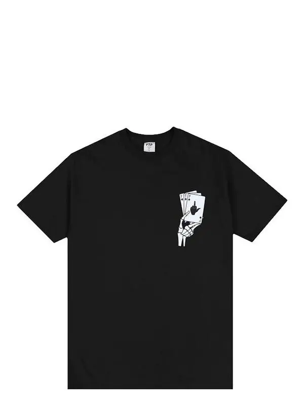 FTP Poker Tee Shirt - Black