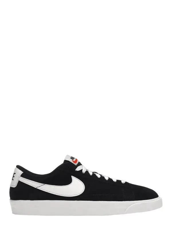Nike Blazer Low Premium Vintage Suedein - Black/white