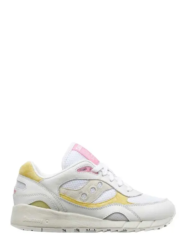 Saucony Shadow 6000 Sneakers - White/yellow/pink
