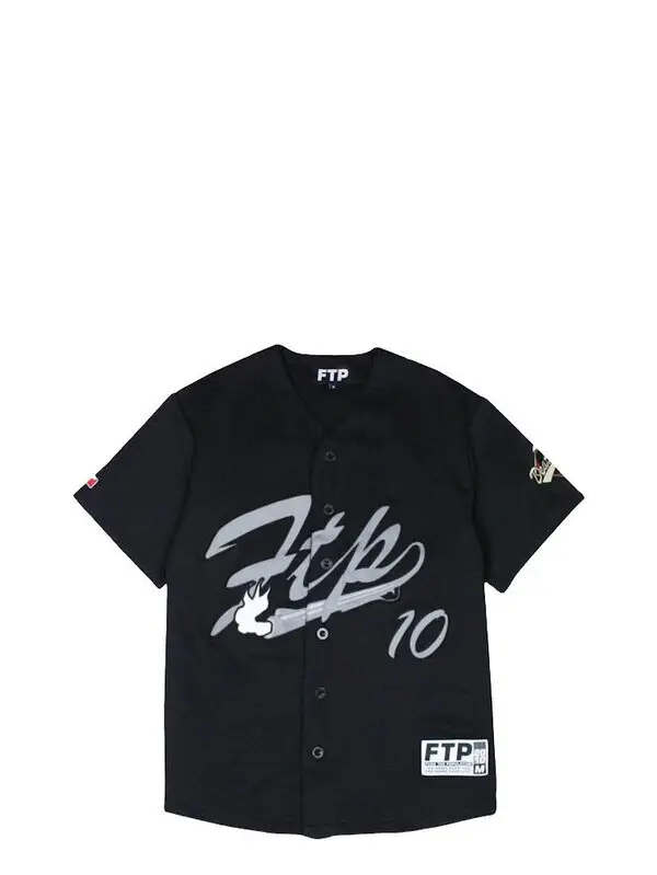 FTP Script Baseball Jersey - Black