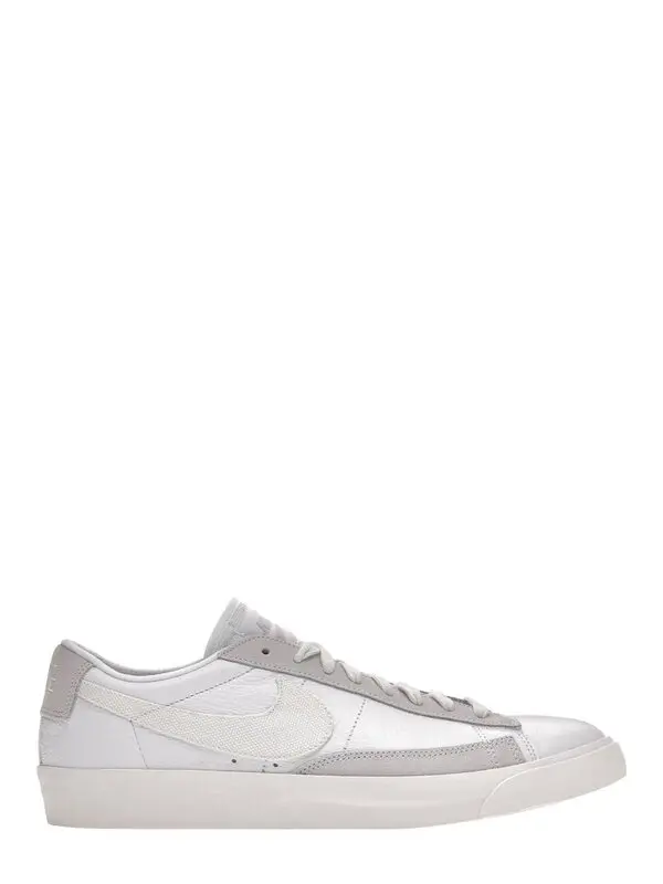 Nike Blazer Low Leather Sneakers - White/sail/platinum Tint