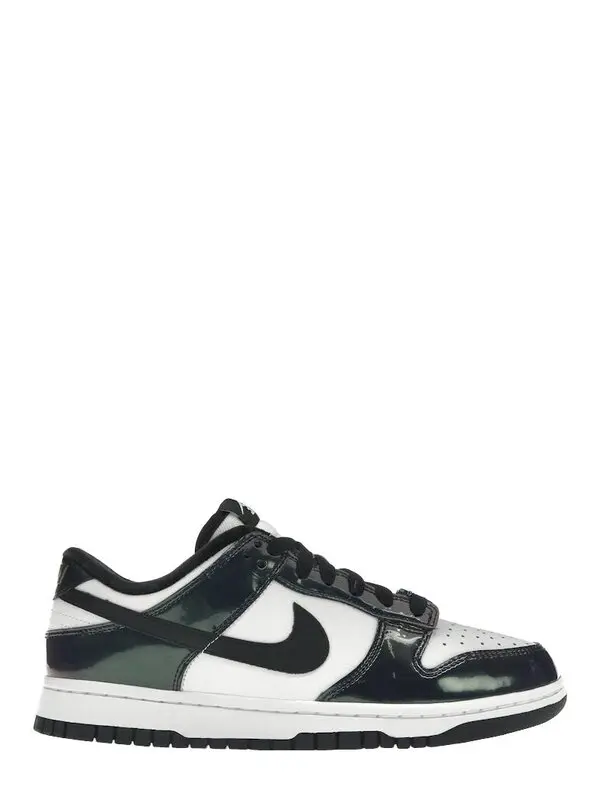Nike Dunk Low Se Just Do It Iridescent Sneakers - Black