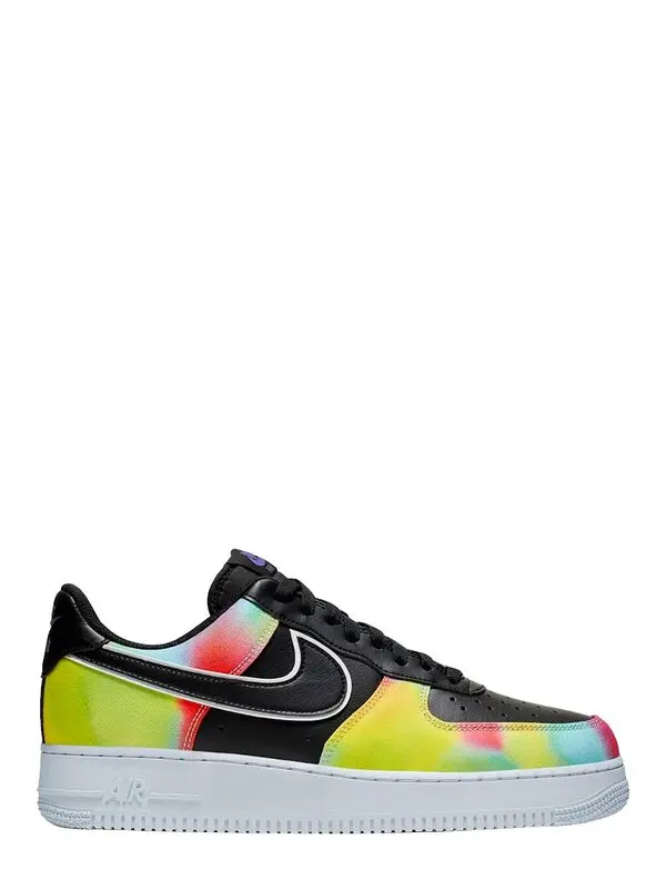 Nike Air Force 1 Low Tie-dye Sneakers - Black