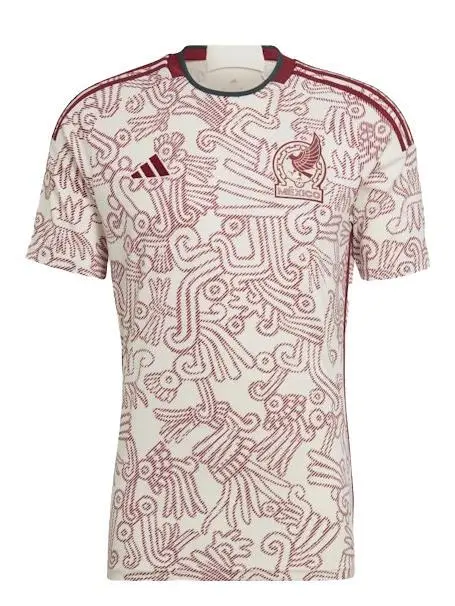 Adidas Mexico 22 Away Jersey - Wonder White