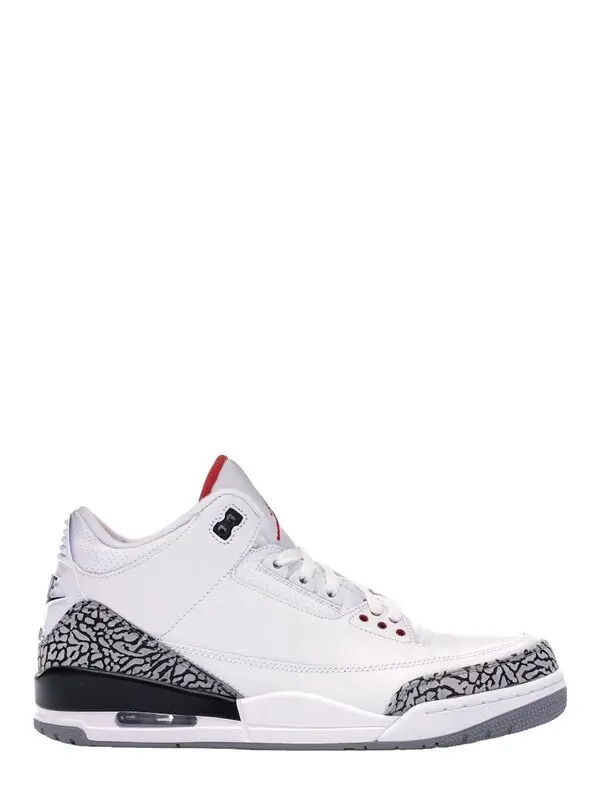 JORDAN 3 Retro Cement '88 Dunk Contest - White/fire Red/cement Grey