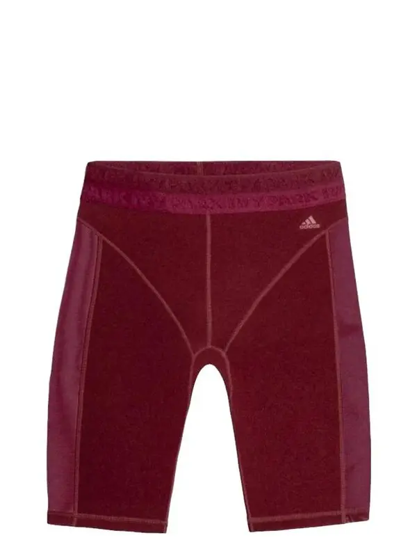 Adidas X Ivy Park Cycling Shorts - Maroon/amazon Red