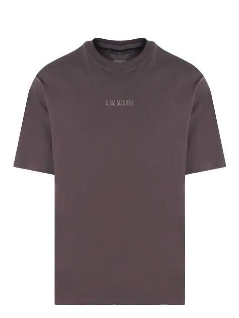 JORDAN 365 X A Ma Maniére Essentials Short Sleeve Tee Shirt - Purple