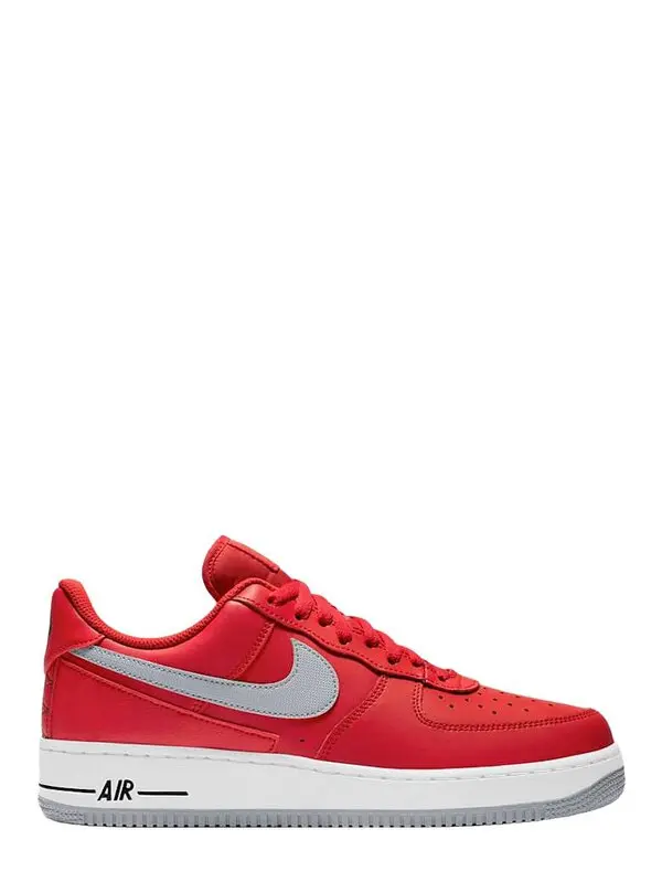 Nike Air Force 1 Low Technical Stitch Sneakers - University Red/black/white