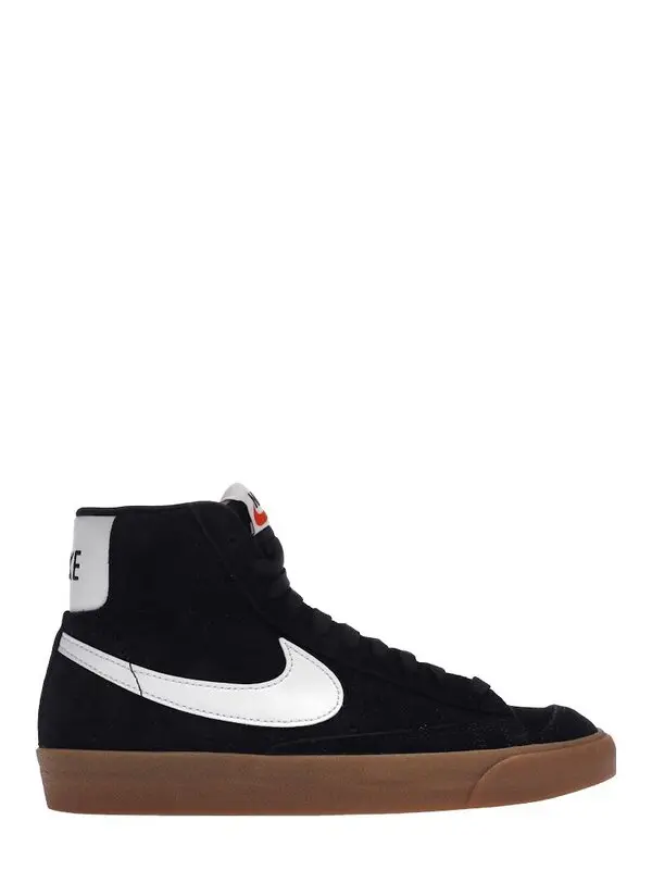 Nike Blazer Mid '77 Sneakers - Black/white/gum Medium Brown