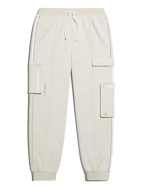 Adidas Ivy Park Cargo Sweatpants - Cream Melange