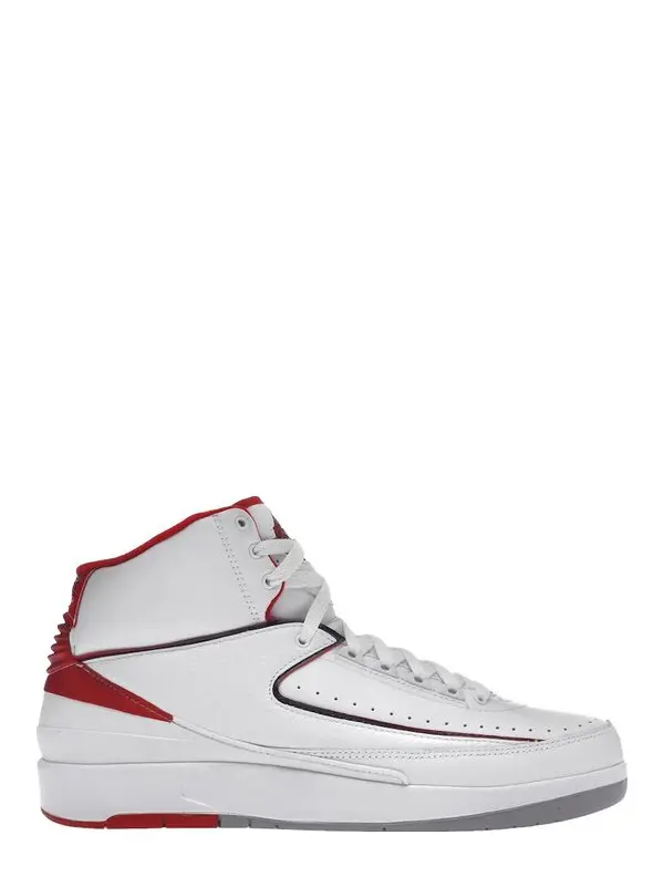 JORDAN 2 Retro Cdp High-top Sneakers - White/varsity Red