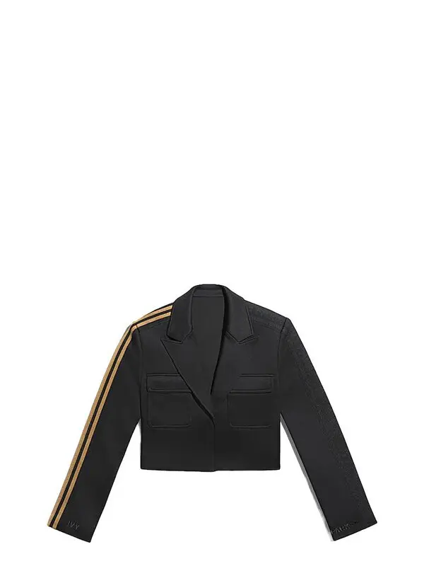 Adidas Ivy Park Crop Suit Jacket - Black