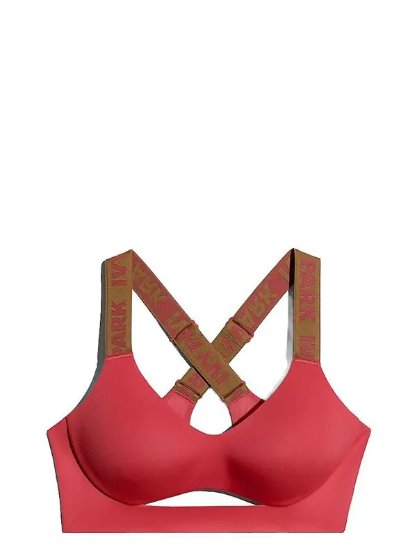 Adidas Ivy Park Cutout Medium Support Bra - Real Coral
