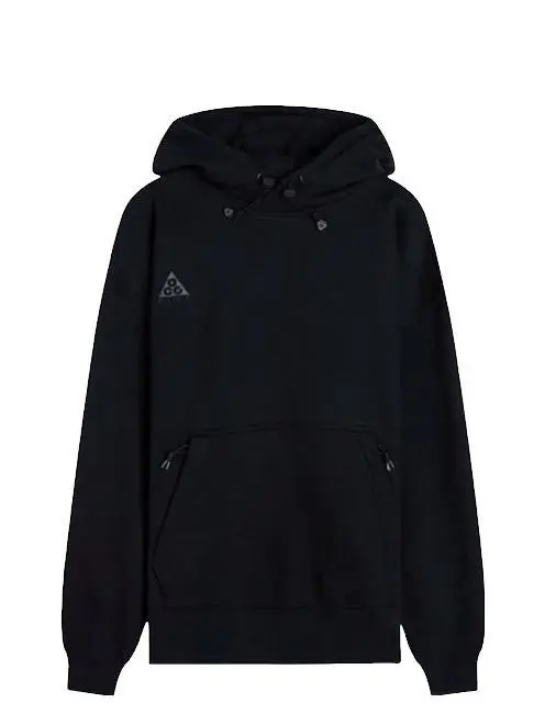 Nike Acg Therma-fit Fleece Pullover Hoodie - Black