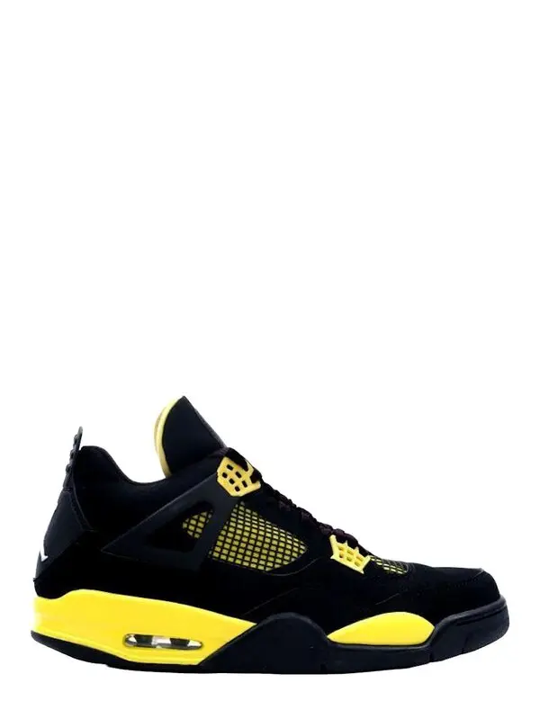 JORDAN 4 Retro Thunder - Black/tour Yellow