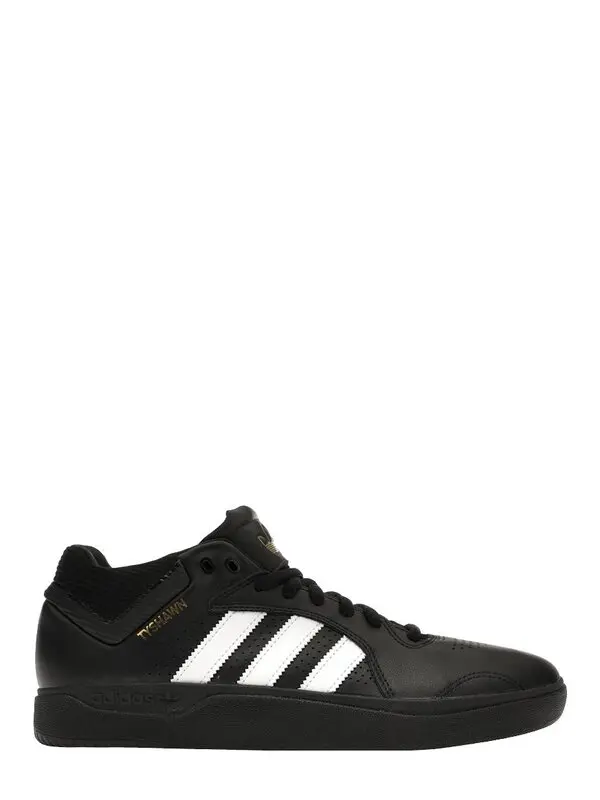 Adidas Tyshawn Smooth Leather Sneakers - Core Black/cloud White