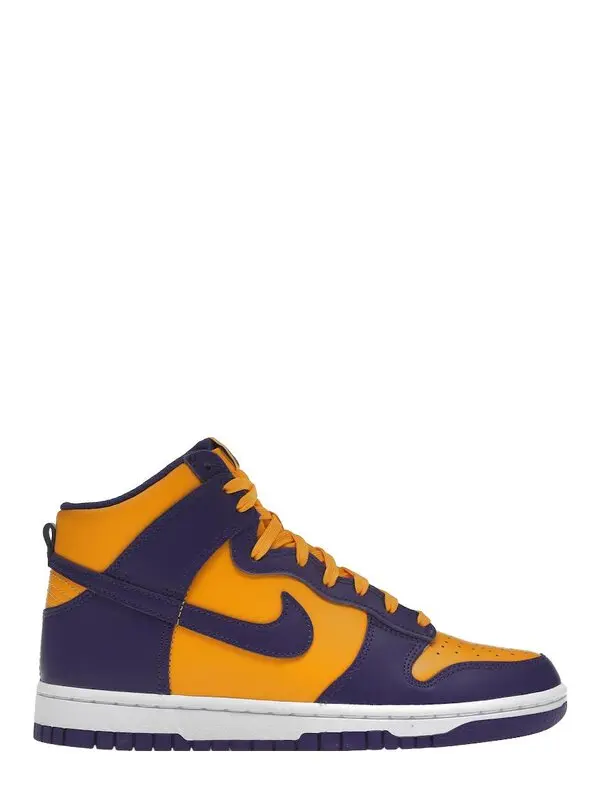 Nike Dunk High Lakers Sneakers - University Gold/court Purple/white
