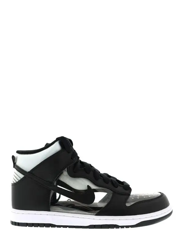 Nike Dunk High Comme Des Garcons Clear Sneakers - Black/white