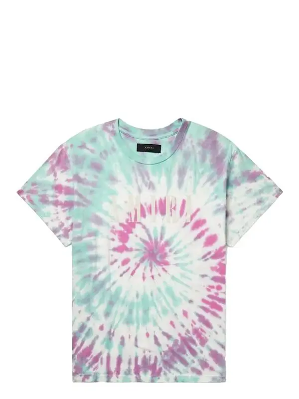 Amiri Logo T-shirt - Tie Dye