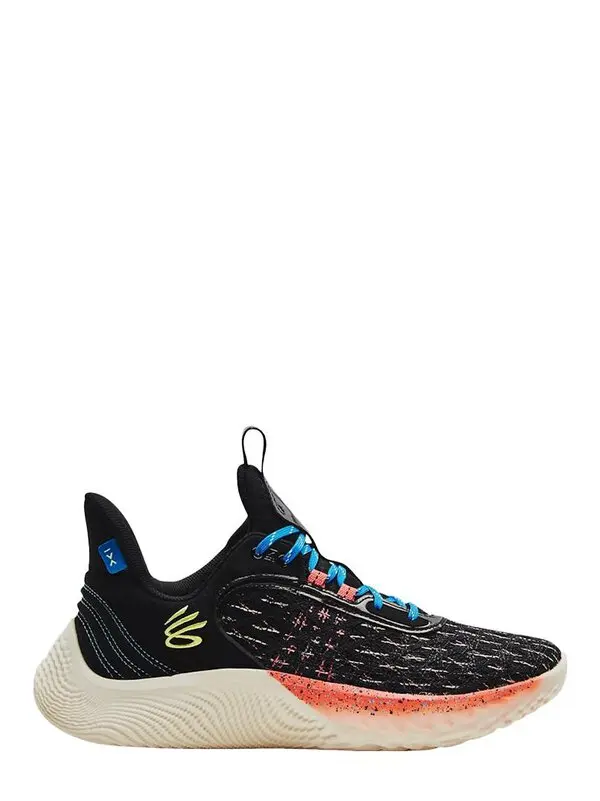 Under Armour Curry Flow Light Showin Sneakers - Black/electric Tangerine