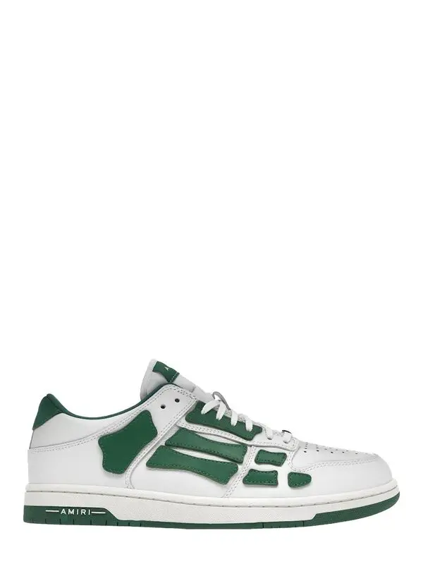 Amiri Skel Top Low Sneakers - White/green