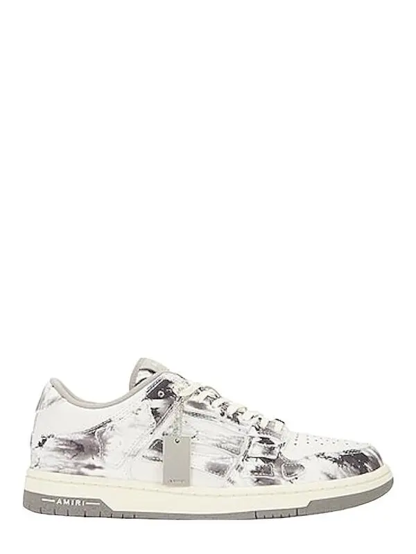 Amiri Skel Top Low Sneakers - Grey/white