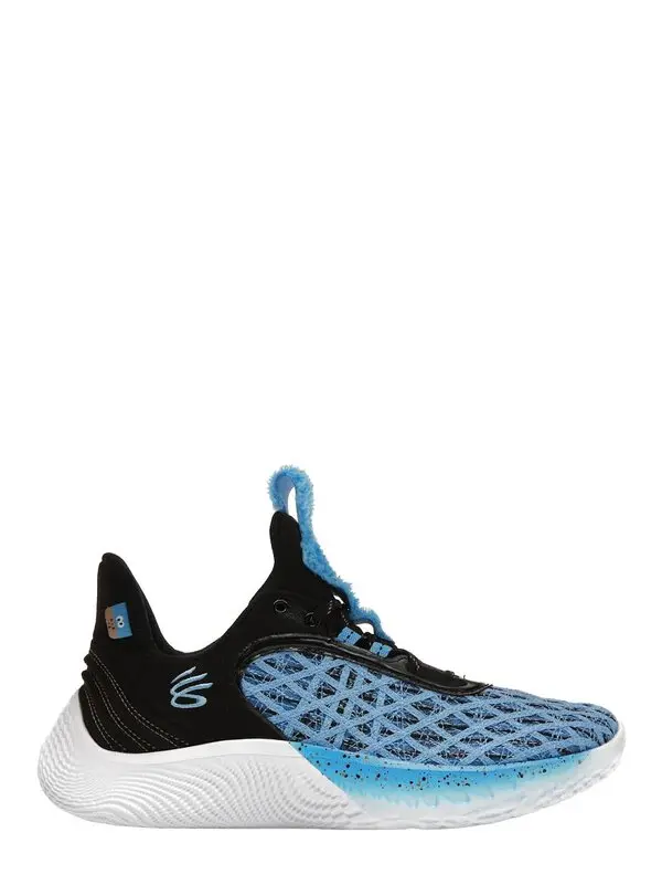 Under Armour Curry Flow Sesame Street Cookie Monster Sneakers - Viral Blue/black/white