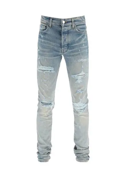 Amiri Thrasher Plus Jeans - Clay Indigo