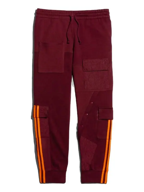 Adidas Ivy Park Cargo Sweatpants - Maroon/solar Orange