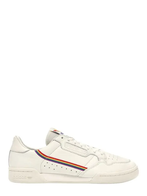 Adidas Continental 80 Pride Sneakers - Chalk White