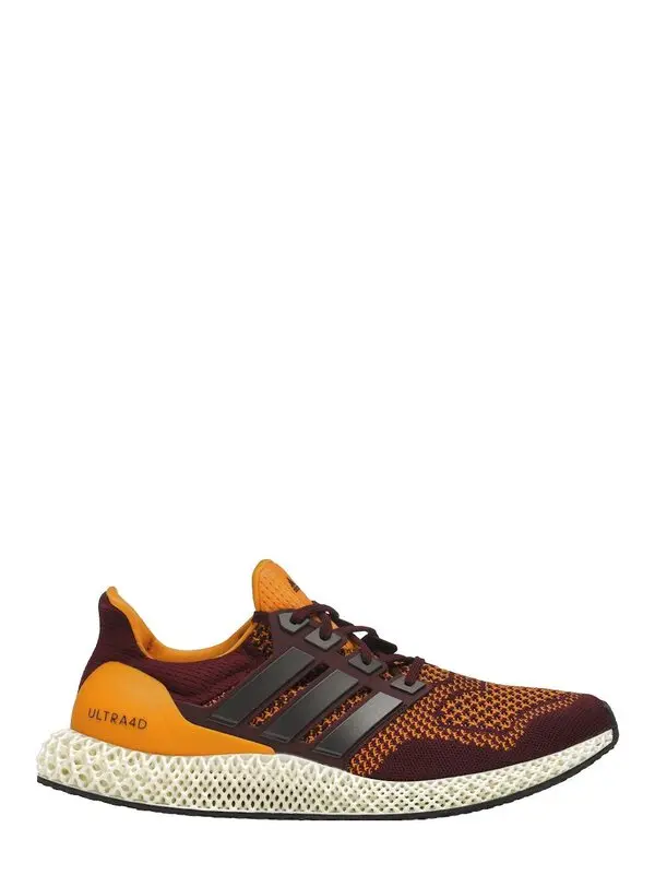 Adidas Ultra 4d Arizona State Sneakers - Maroon/core Black/semi Solar Gold