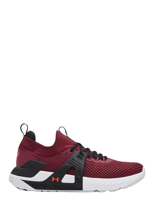 Under Armour Project Rock 4in Athletic Sneakers - League Red/black
