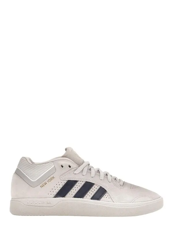 Adidas Tyshawn New York Sneakers - Grey One/collegiate Navy Blue/cloud White