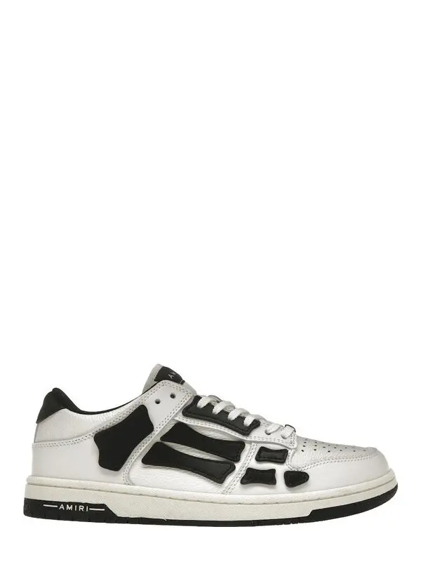 Amiri Skel Top Low Sneakers - White/black