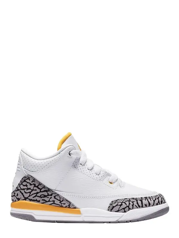 JORDAN Retro Sneakers - White/black/laser Orange