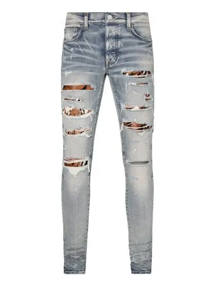 Amiri Lunar New Year Thrasher Jean - Clay Indigo