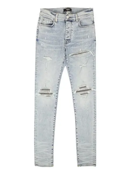 Amiri Vintage Mx1 Irridescent Skinny Jeans - Blue