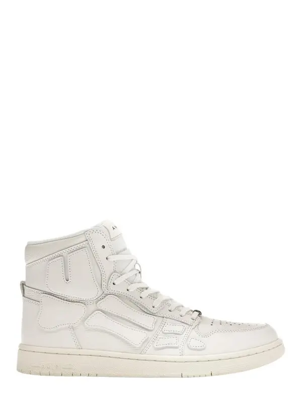 Amiri Skel Top Hi Triple Sneakers - White