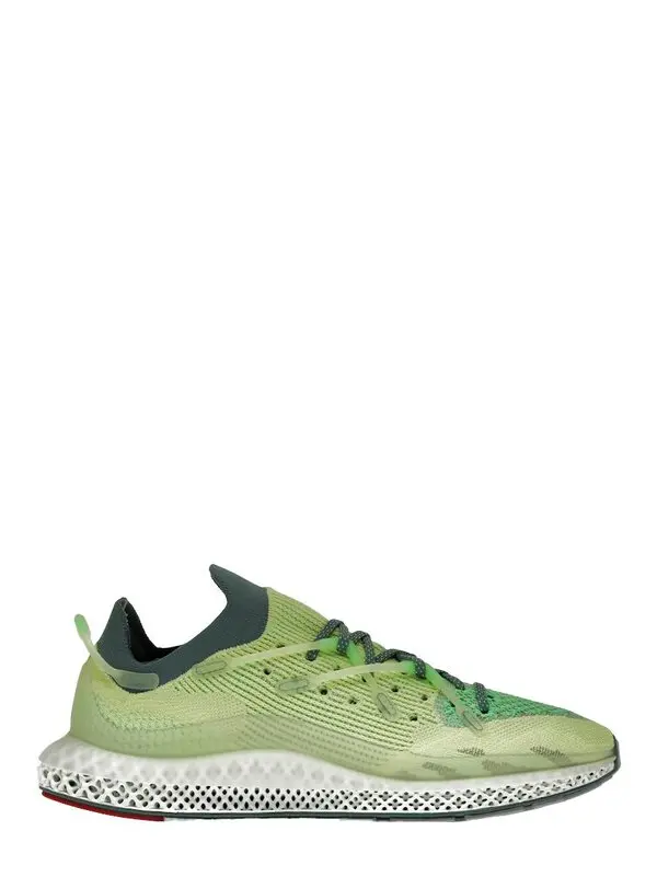 Adidas 4d Athletic Sneakers - Grey/yellow