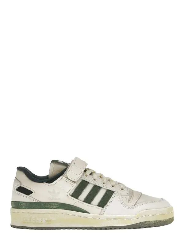 Adidas Forum 84 Low Aec Vintage Pack Sneakers - Cloud White/green Oxide