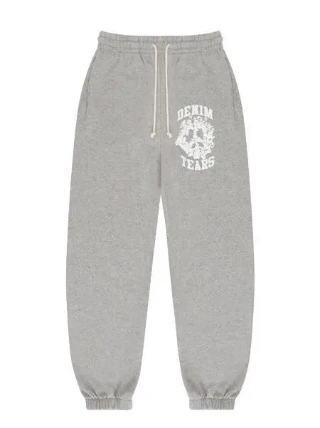 DENIM TEARS Denim University Sweatpants - Grey