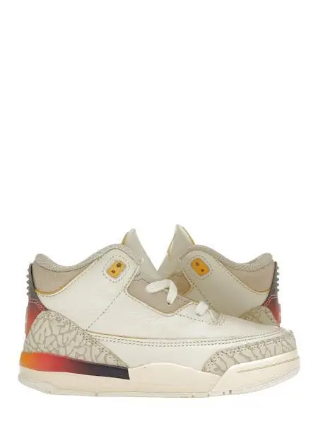 JORDAN 3 Retro Sp J Balvin Medellín Sunset Toddler Sneakers - Multicolor