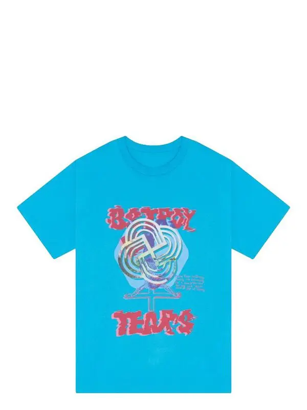 DENIM TEARS Bstroy Tears Tee Shirt - Blue
